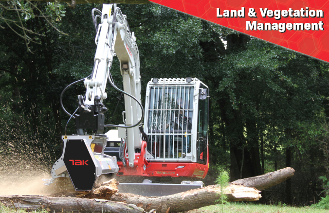 Takeuchi offers full performance attachments to meet your needs.